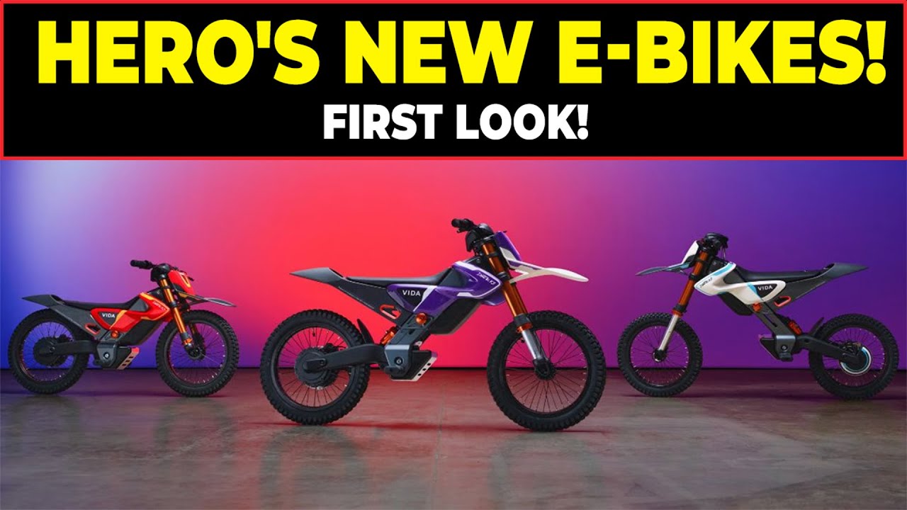 Hero's FUTURE is HERE! 🤯 New Electric Bikes & Scooters at EICMA 2025!