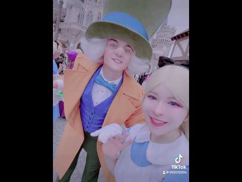 dハロアリスマッドハッターグリーティング #dハロ仮装 #disney #tdr #ディズニーハロウィン