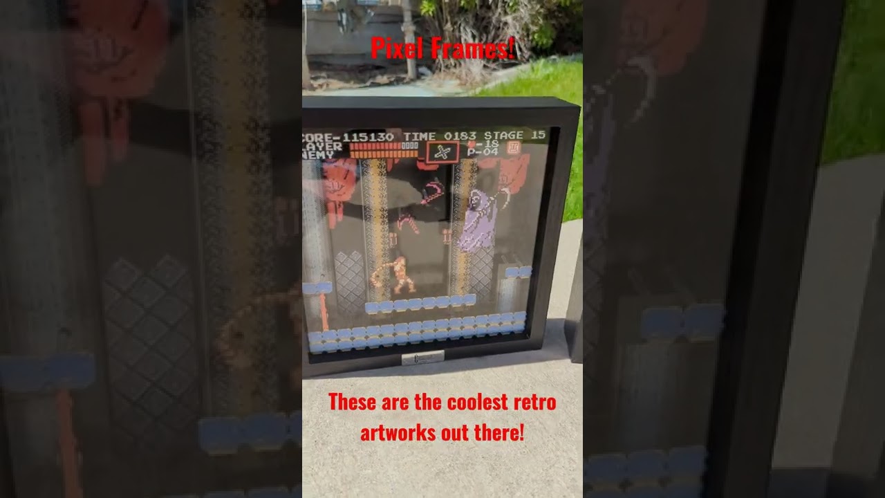 The Castlevania Pixel Frame Collection!