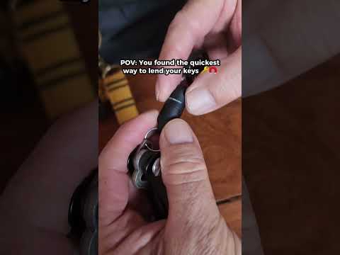 Keychain Hack π #keysmart #everydaycarry #pocketdump #magconnect #lifehack