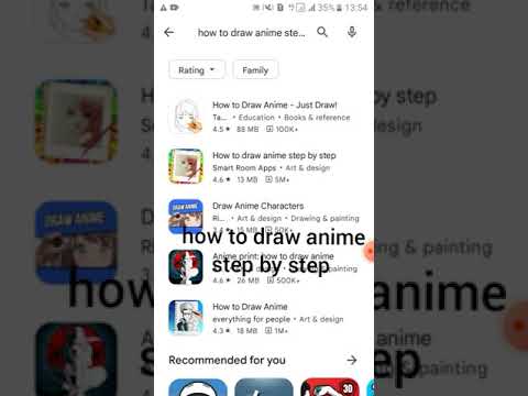 how to draw anime app #step by step