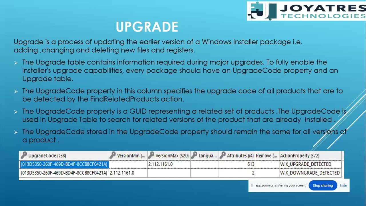What is UpGrade In application Package | Application Package Course |