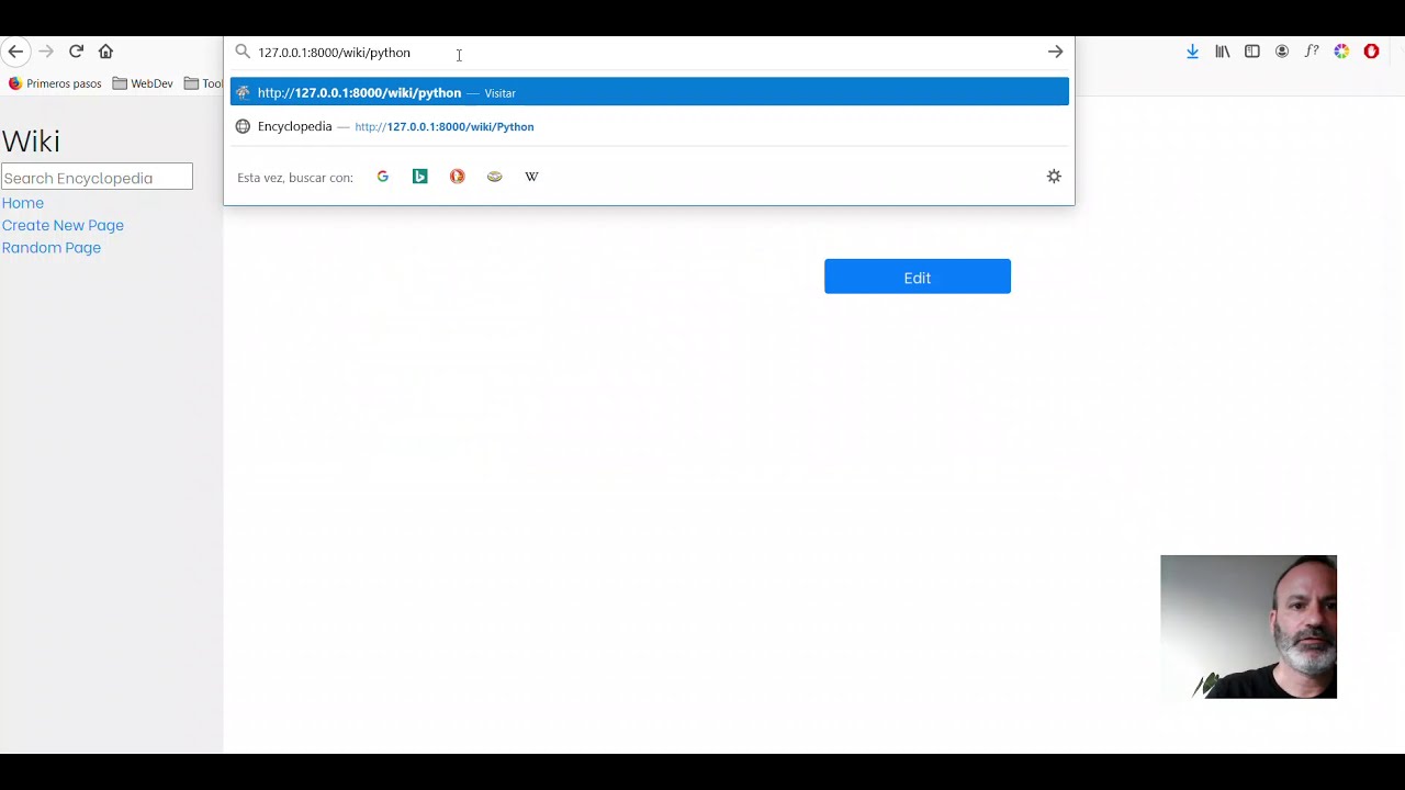 CS50 Web Programming with Python & Javascript: Project 1 2020 Wiki