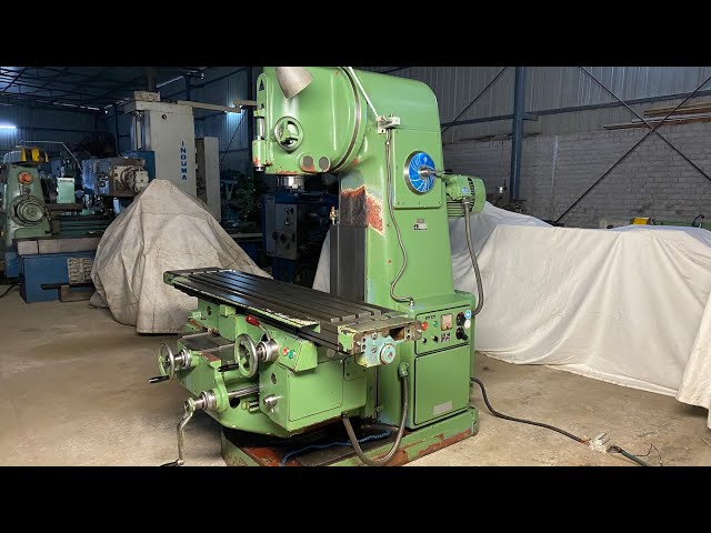 Milling Machines - TOS FA4AV Pure Vertical Milling Machine Importer ...