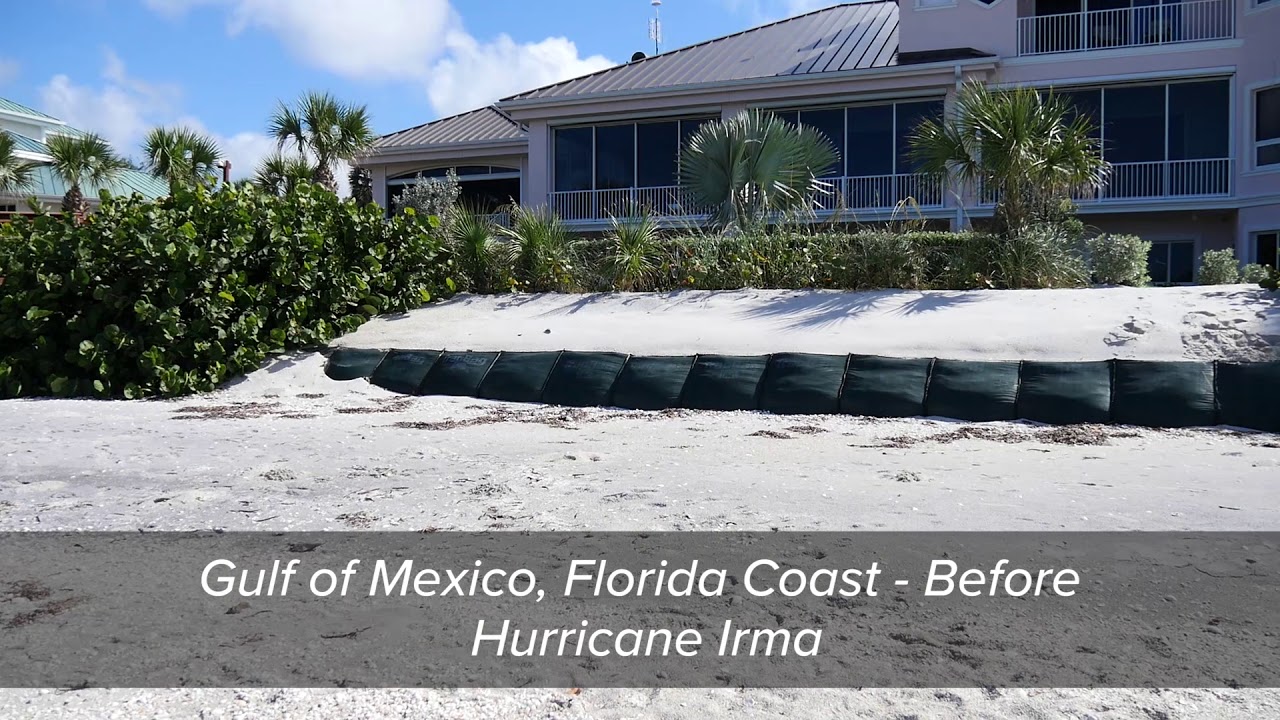 Coastal & Erosion Protection - TrapBag® Hurricane Barrier