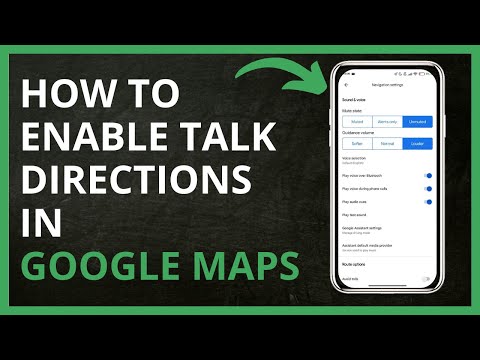 How To Enable Talk Directions in Google Maps in 2024