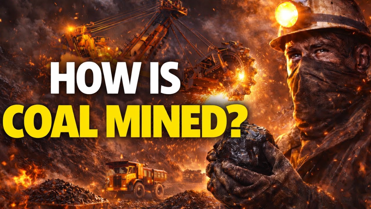 How Is Coal Mined? Surface vs Underground Mining Explained – Step by Step, Tools, Safety, Uses