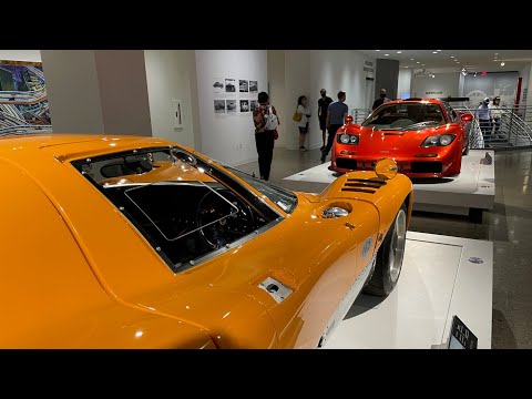 McLaren F1LM and M6GT at the Petersen Automotive Museum