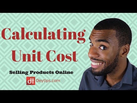 Calculating Unit Cost | Online Selling Basics