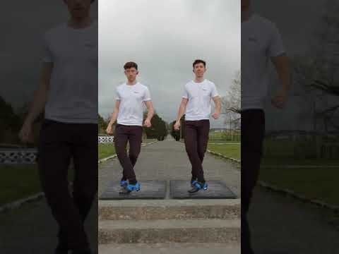 Piu Piu Dance Challenge with an Irish Dancing Twist *Literally* #SHORTS