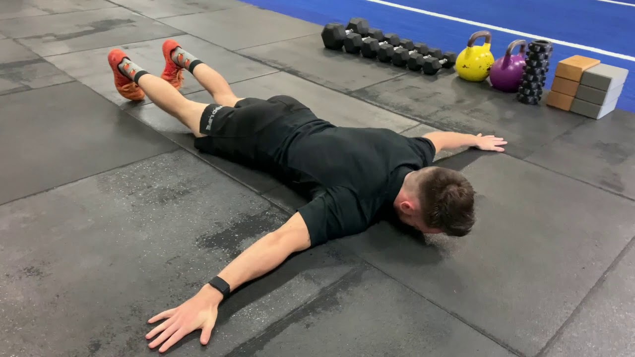 Lying Chest/Pec Stretch