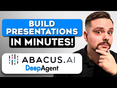 This AI Makes Full Presentations Instantly - DeepAgent by Abacus AI (2025)