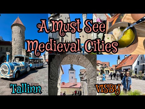 BEAUTIFUL MEDIEVAL CITIES-TALLINN & VISBY | CRUISING THE NORTH SEA | 12 DAY SCANDINAVIA CRUISE | PT4