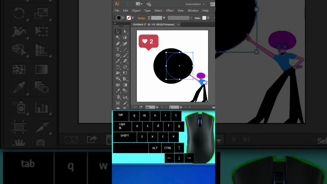 Crescent moon Vector Illustration #vectorart #art #adobeillustrator #designer