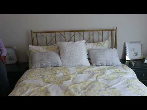 Allewie Queen Size Platform Bed Frame with Vintage Headboard, 14 Inches Metal Mattress Foundation
