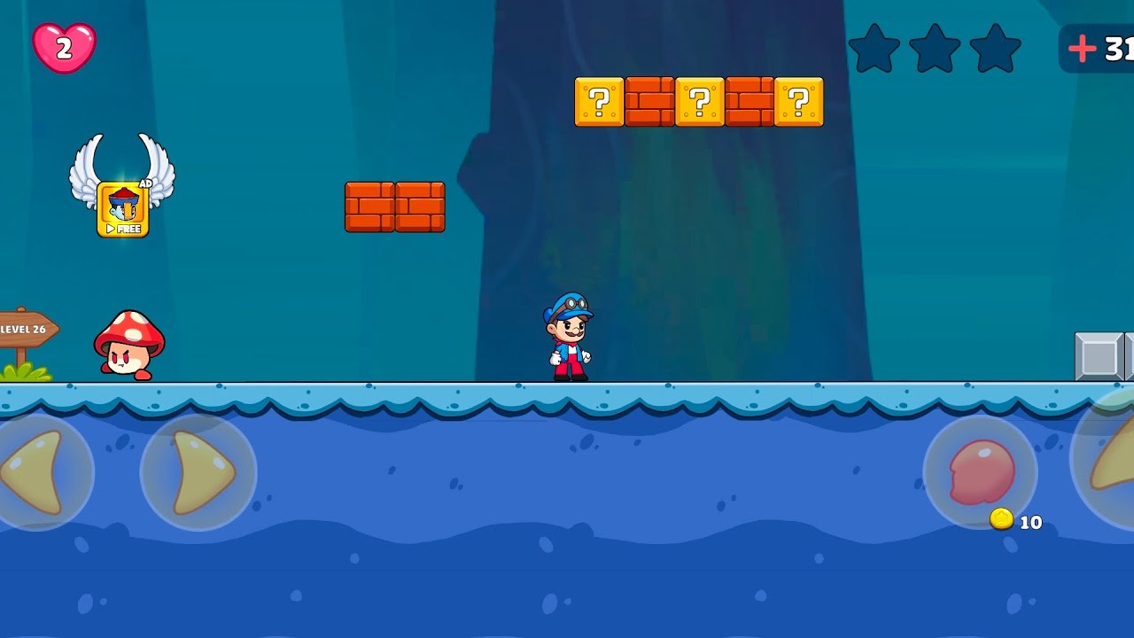 Super Mario Bros. Title Screen by BrentDennison on DeviantArt