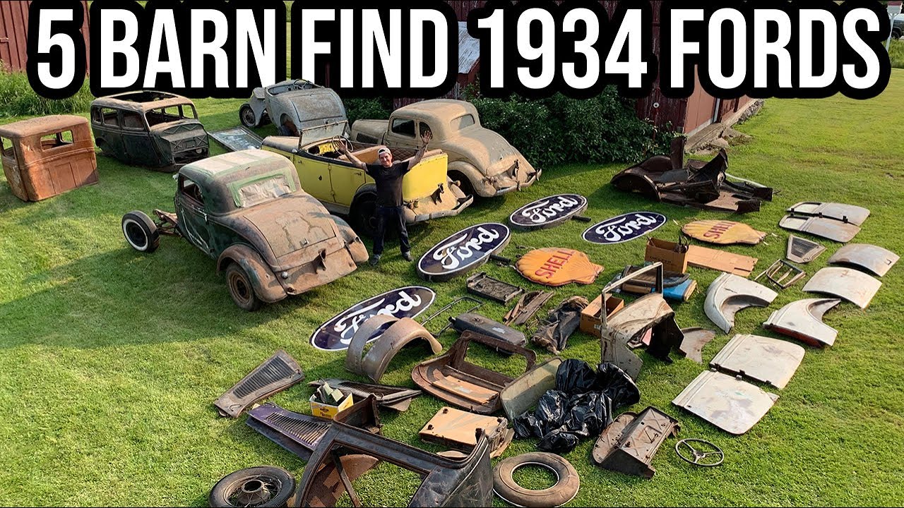 Story: Massive 1934 Ford Collection Buyout! | Barn Finds