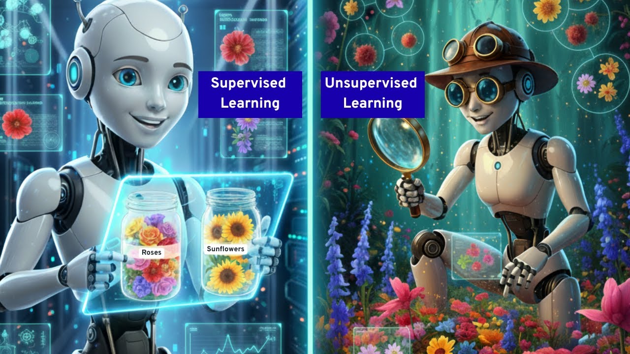 Lesson 3: Supervised vs. Unsupervised Learning for Kids