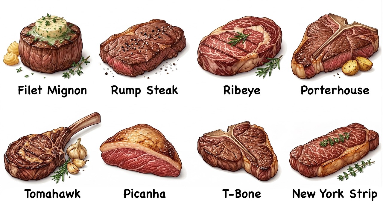 All Steak Cuts Explained in 11 Minutes