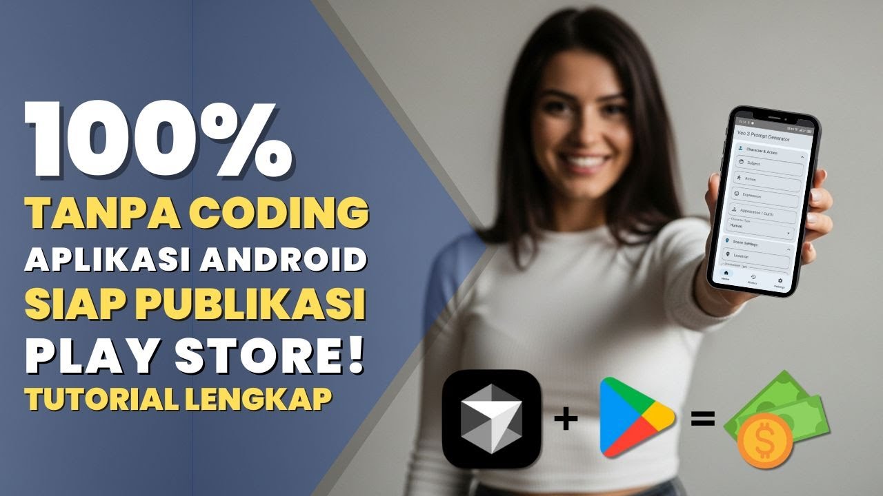 Aku Membuat Aplikasi Android Tanpa Coding dan Siap Publikasi Ke Play Store! (Tutorial Lengkap)