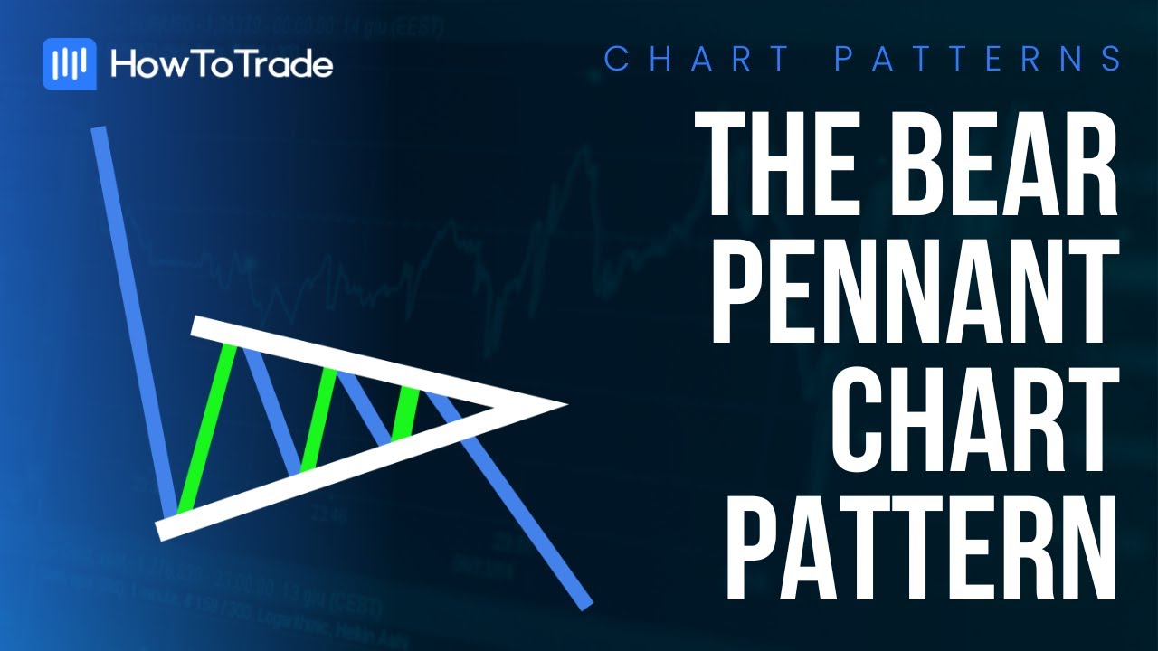 How To Trade The Bear Pennant Chart Pattern (Strategy Included) [Forex Chart Patterns]