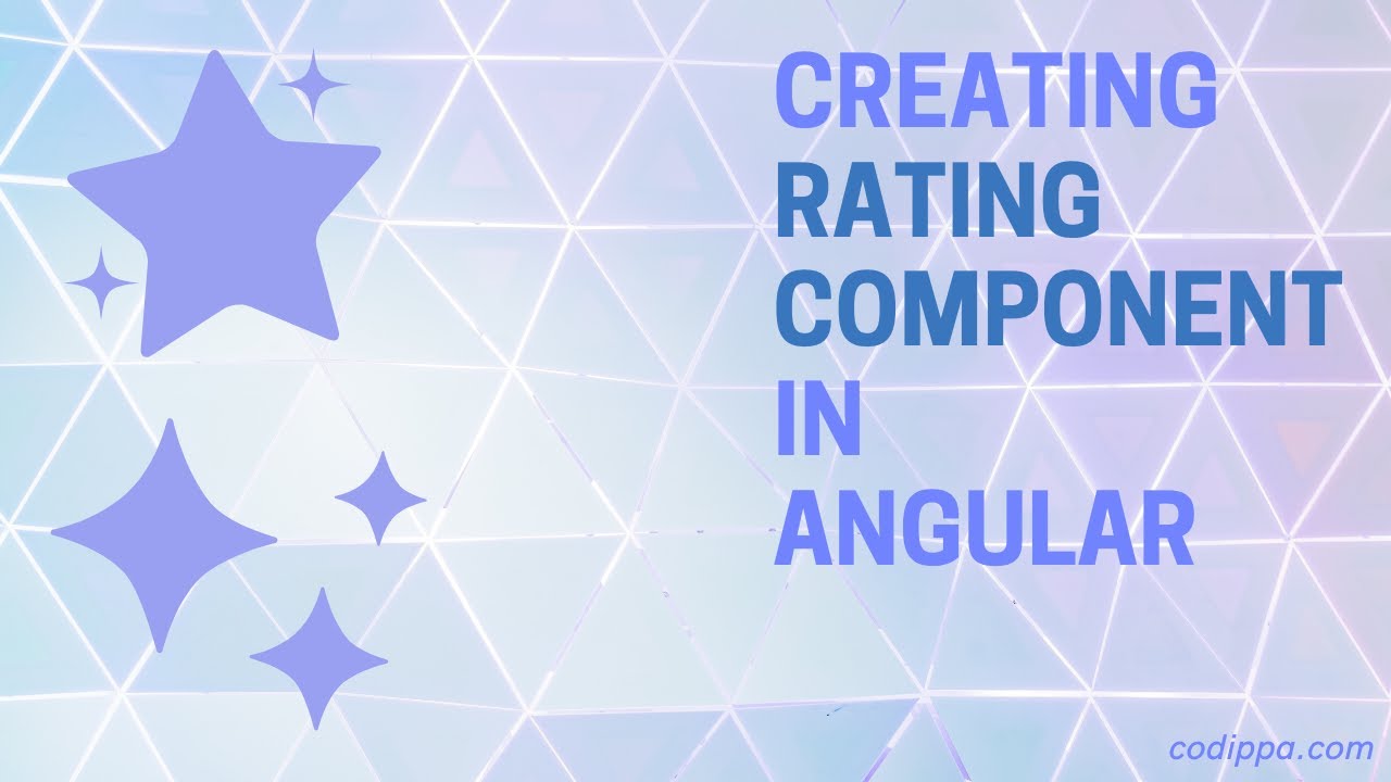 Creating rating component in angular