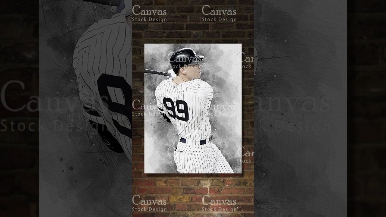 Aaron Judge Wall Art #shorts #youtubeshorts #viralshorts #sports #yankees #mlb #baseball #aaronjudge