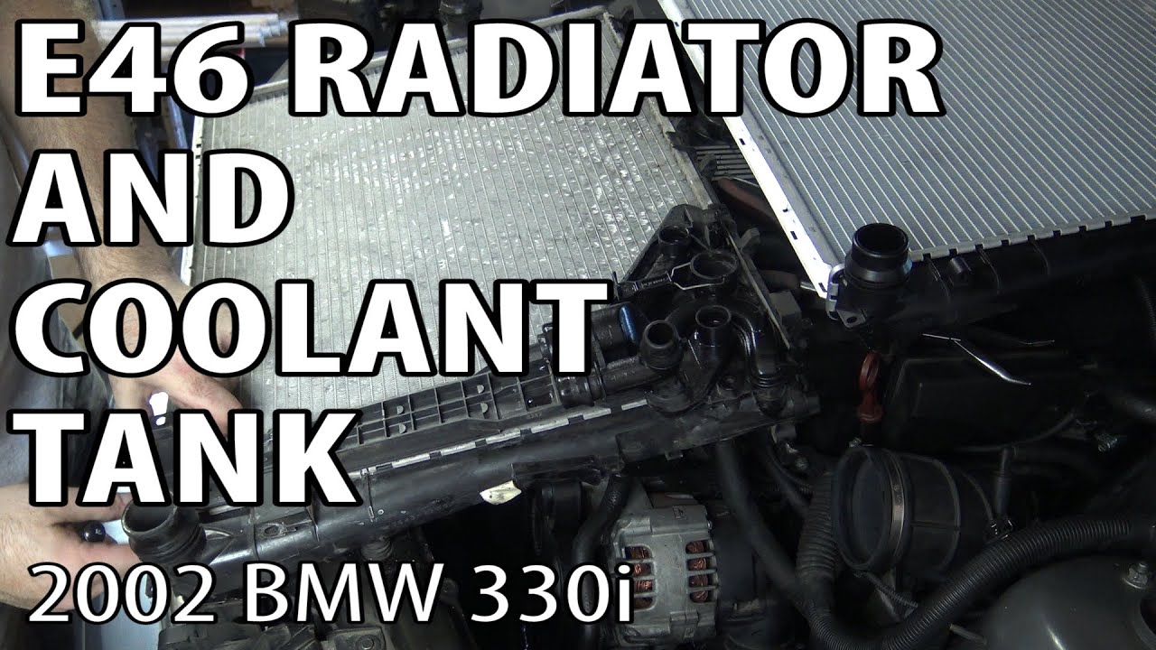 BMW E46 Radiator and Coolant Expansion Tank Replacement DIY