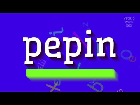 How to say "pepin"! (High Quality Voices)
