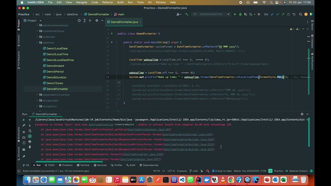 DateTime API Part 8 - DateTimeFormatter