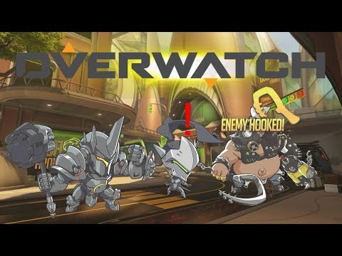 Steam Community :: Video :: 200 IQ Reinhardt Charge! | Overwatch short ...