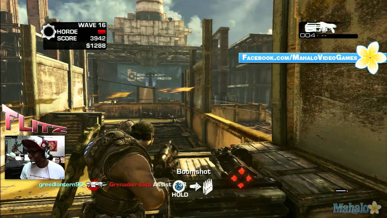 Gears of War 3 Horde Mode - Go Team Teamwork