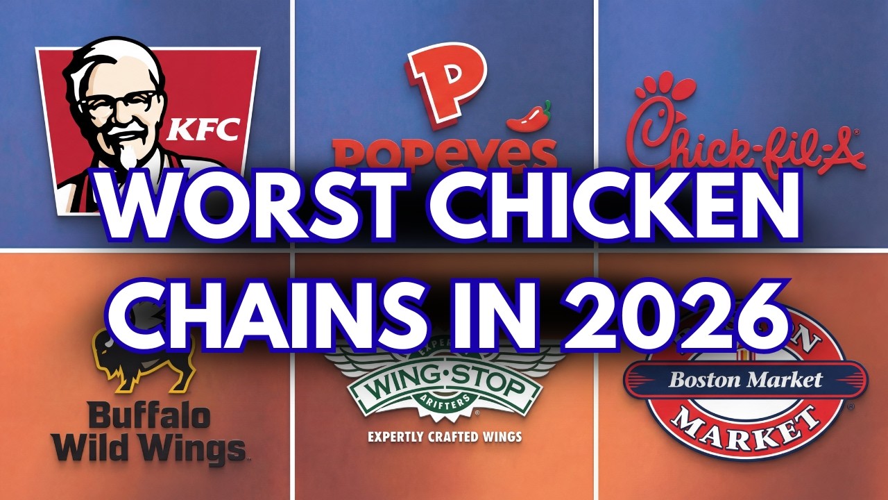 8 WORST Chicken Chains To Avoid at All Costs (And 3 Clear Winners)