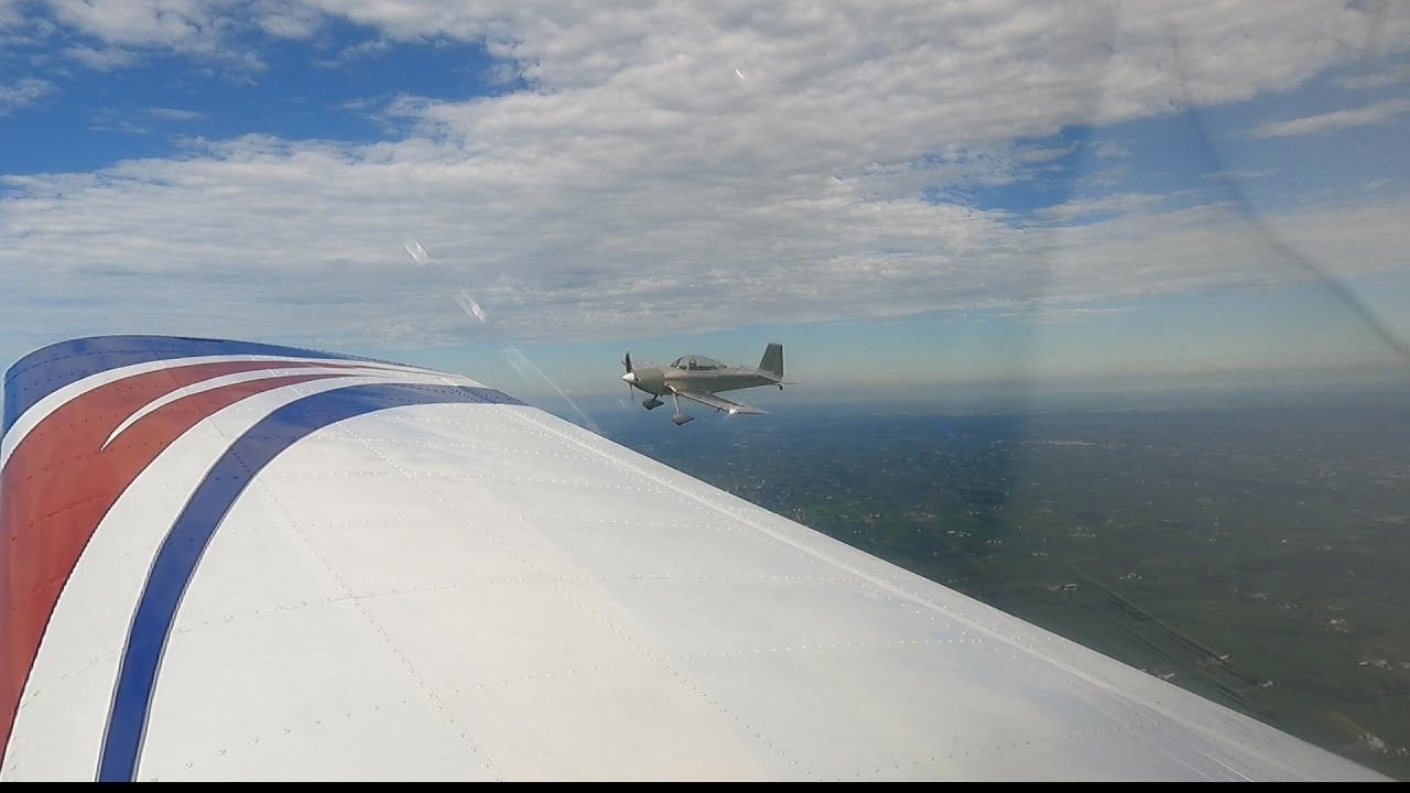 Aviation: Vans RV Aircraft - Formation with Lee's RV8