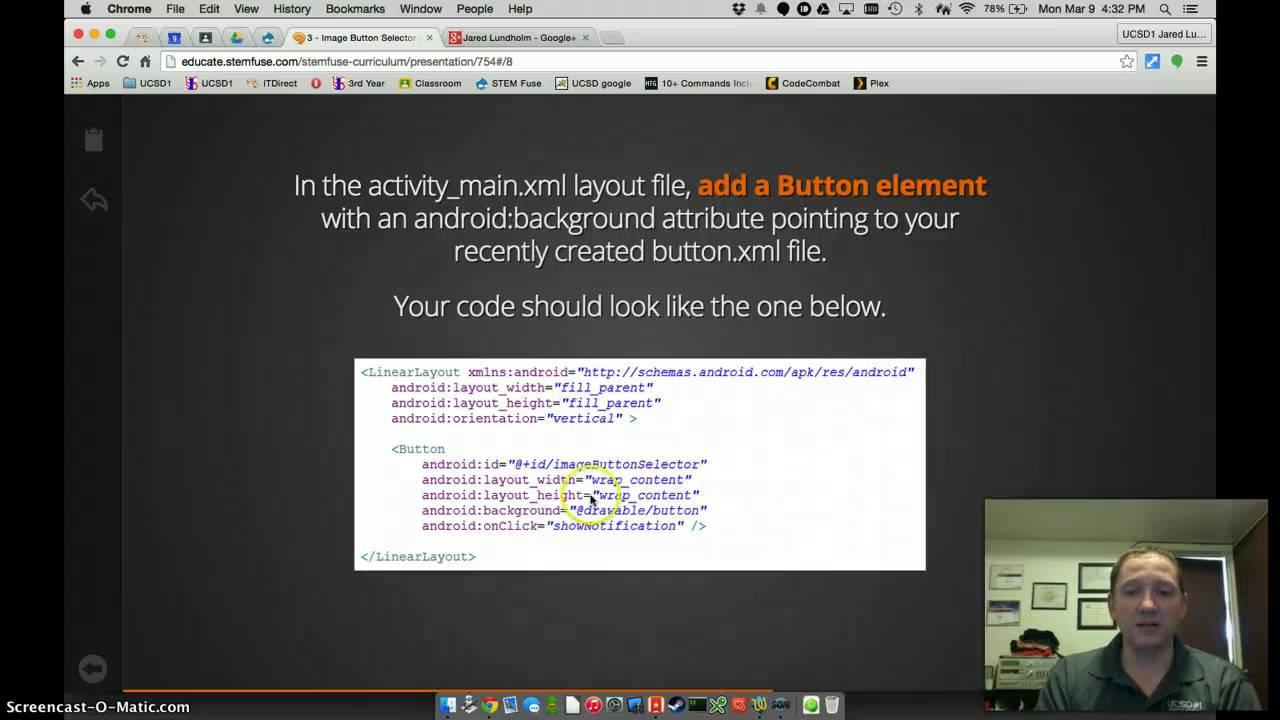 Image Button Selector