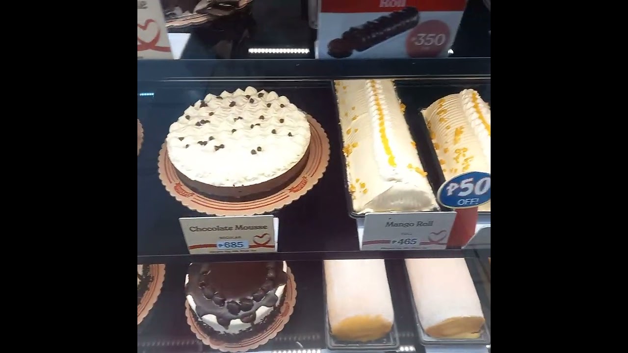 RED RIBBON DELICIOUS CAKES ALL KINDS AVAILABLES IN WALTER MART GAPAN Eugene Ramos Vlogs