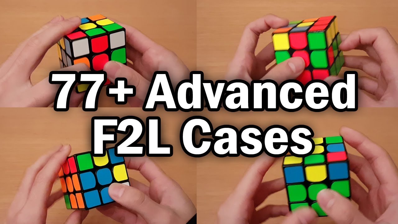 Best Algorithms For ALL F2L Cases (pdf)