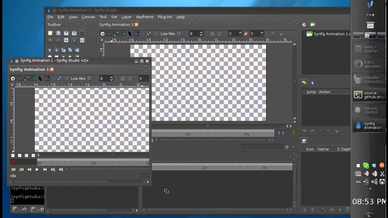 How to dock panels - Synfig related help - Synfig Forums