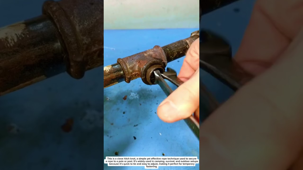 This Knot Could Save You! Simple Rope Trick Everyone Should Know #shorts