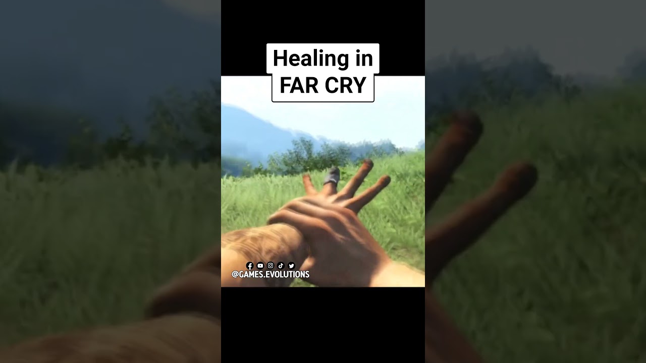 Healing in Far Cry Be Like: #shorts #farcry