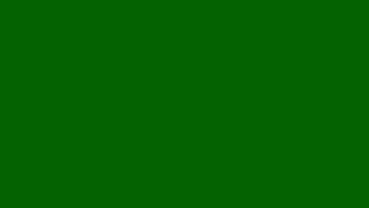 Dark Green Screen 10 hours