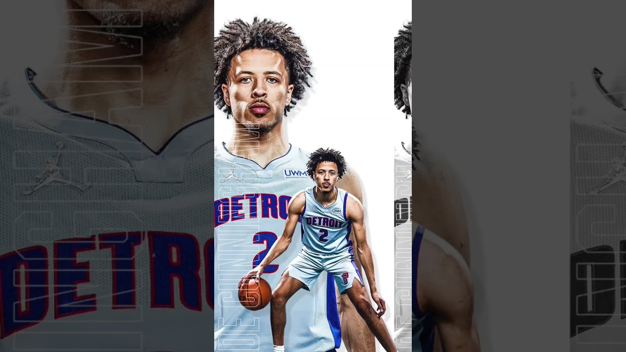 Try not to change your wallpaper (Cade Cunningham) #shorts #viral #basketball #fyp #edit #nba