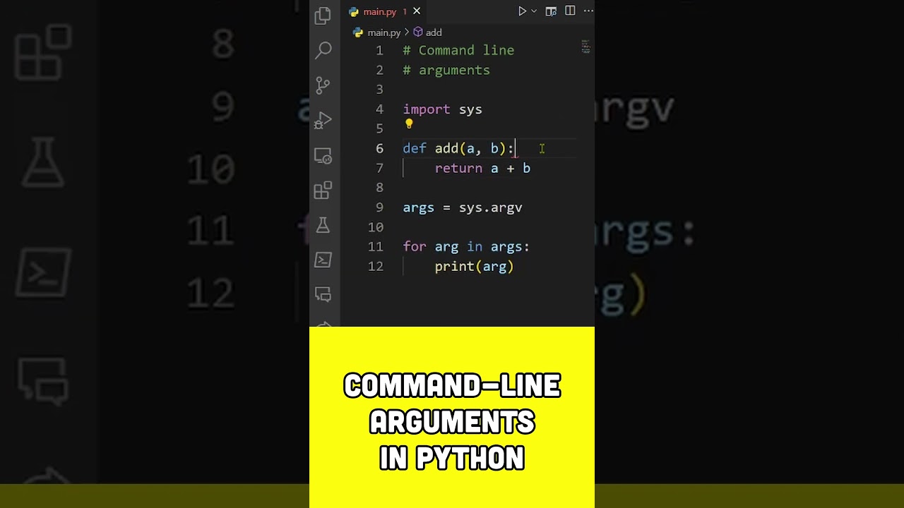 Command-Line Arguments in Python! #cli #python #terminal