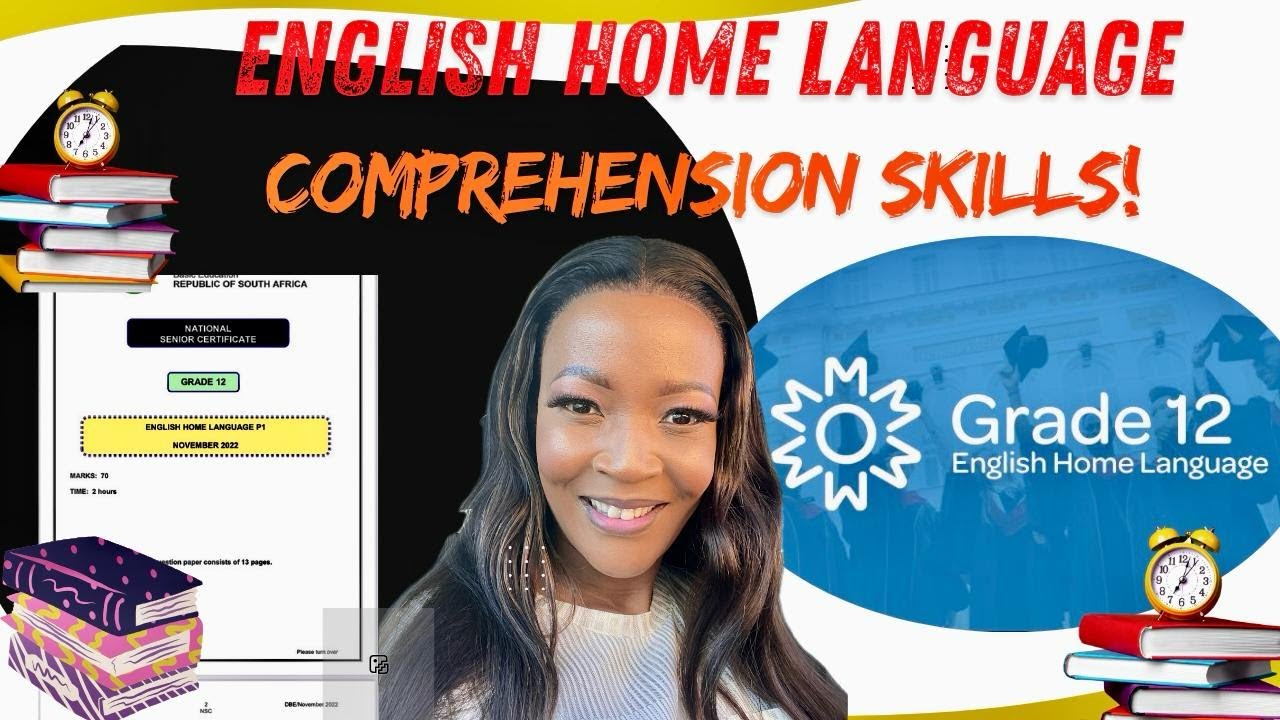 English Home Language: Understanding comprehension questions.