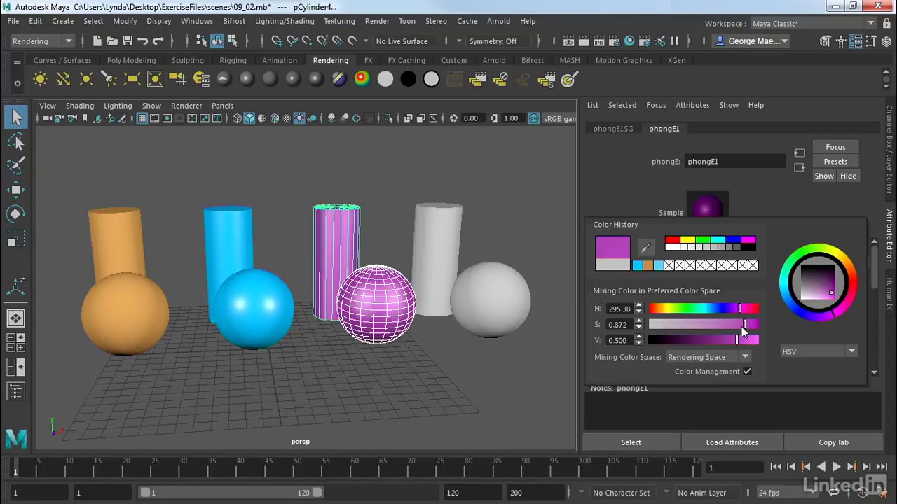 Maya Tutorial - Understanding the basic shader types