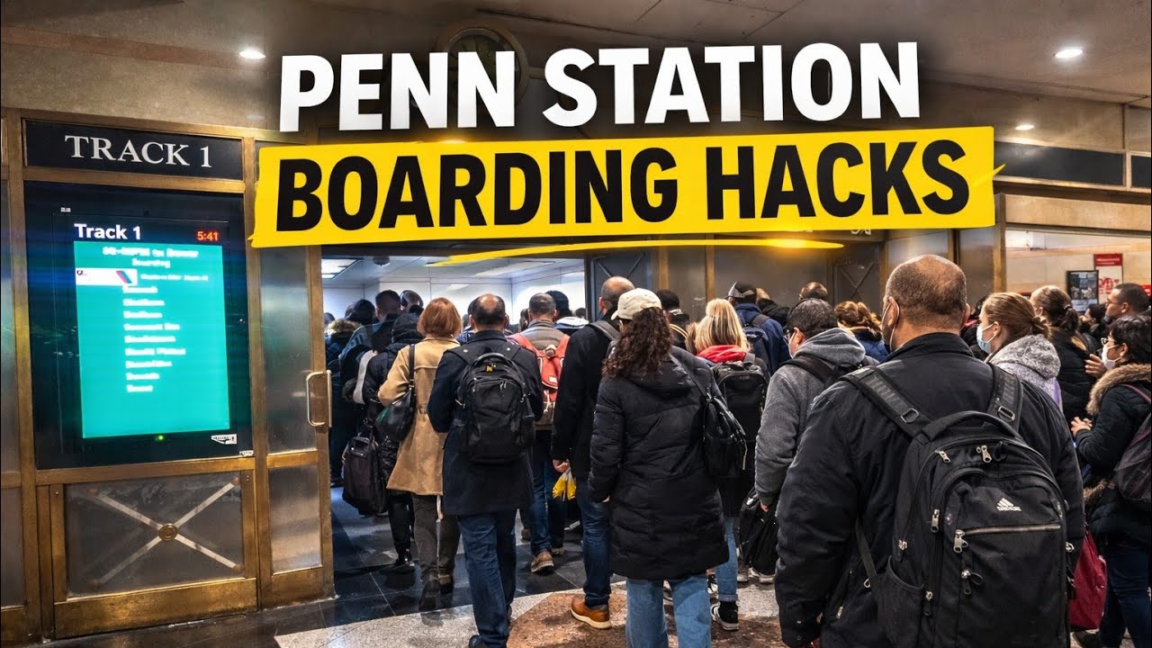 Penn Station Boarding Hacks 
