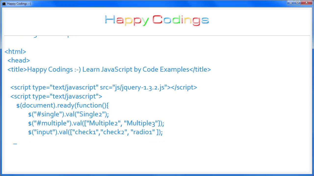 JavaScript | Select single select option