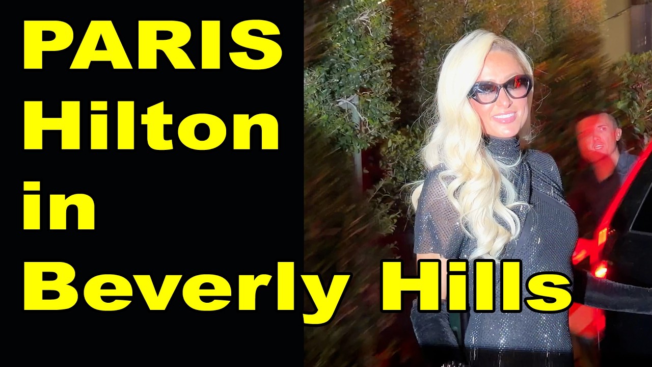 Paris Hilton lights up the Night in BH