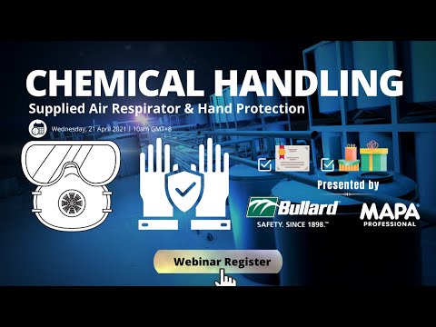 Supplied Air Respirator and Hand Protection for Chemical Handling feat.Mapa Professional