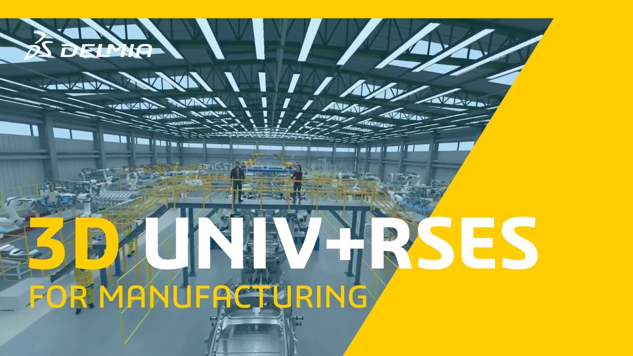 3D UNIV+RSES For Manufacturing: Bringing Factories To Life With Real-time Photorealism